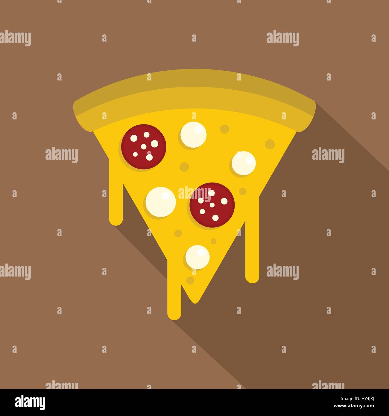 Melted cheese top view Stock Vector Images - Alamy