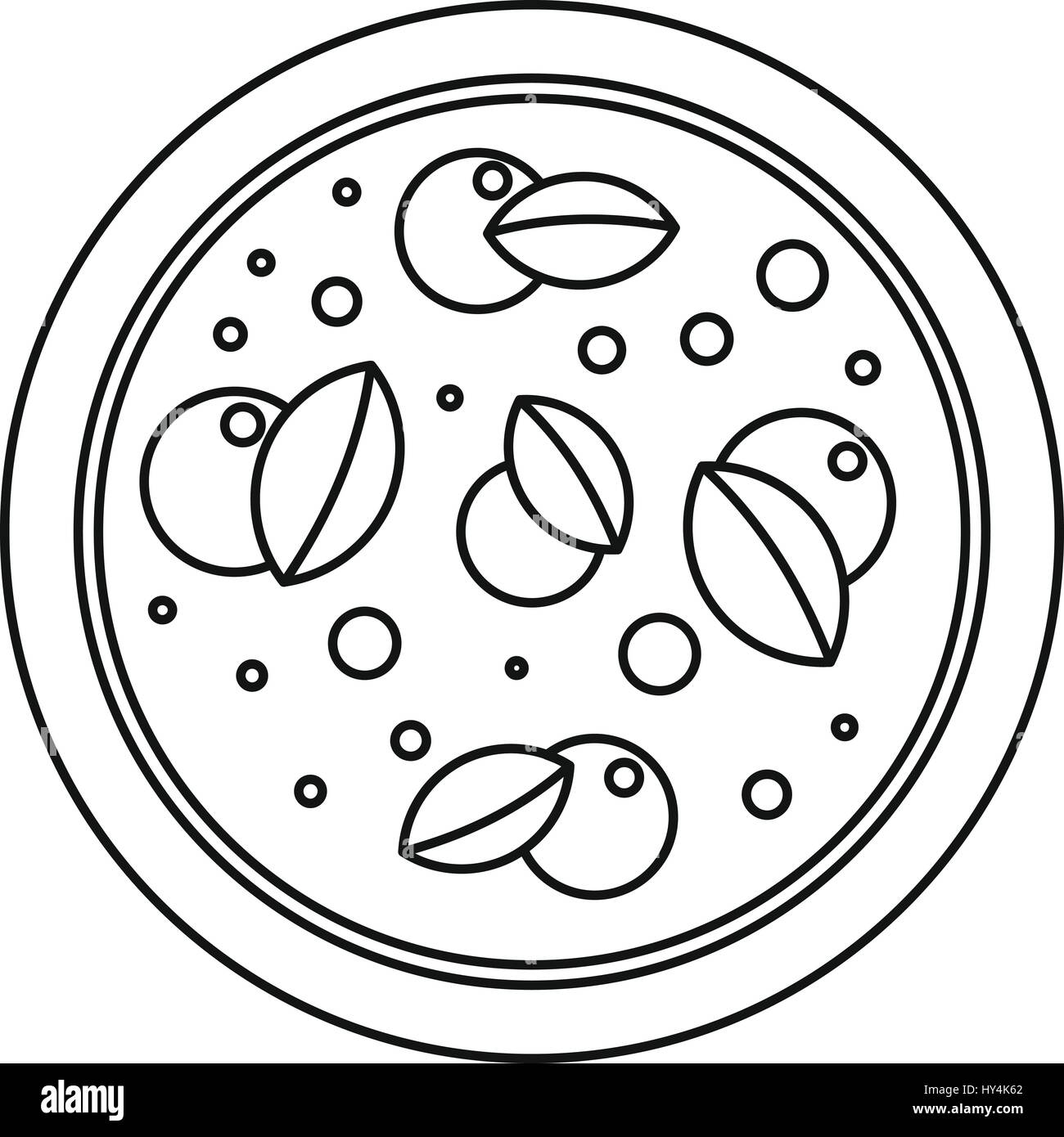 Fresh basil sauce Black and White Stock Photos & Images - Alamy