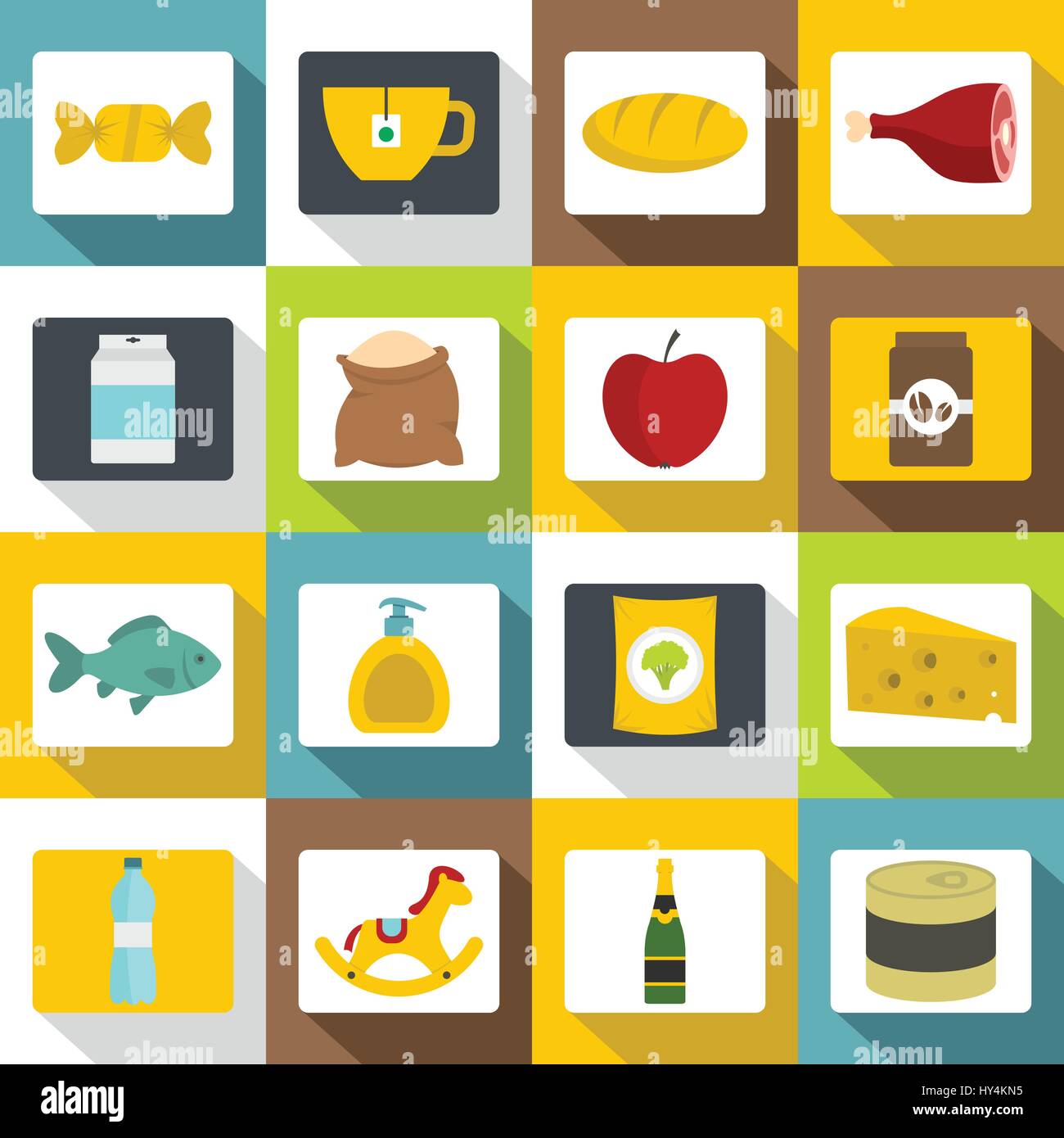 Bulk food store Stock Vector Images - Alamy