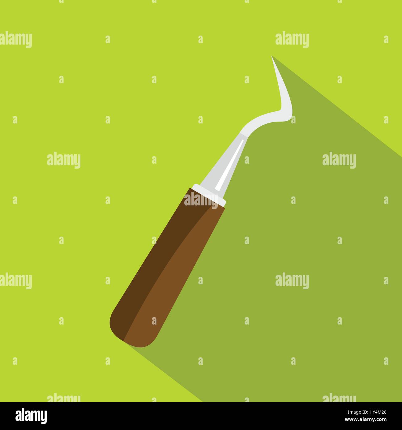 Probe, dental tool icon, flat style Stock Vector Image & Art - Alamy