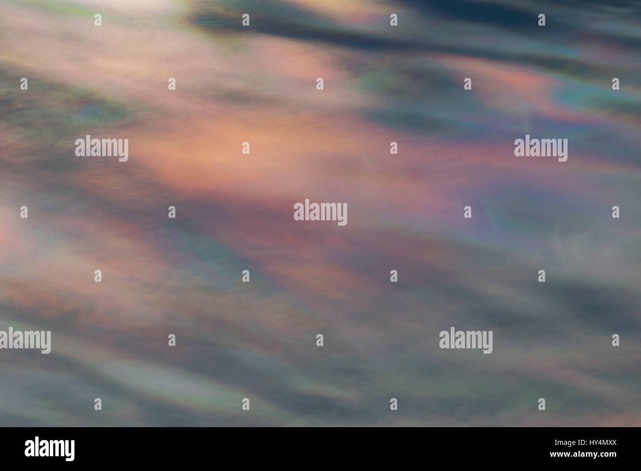 Iridescent clouds hi-res stock photography and images - Alamy