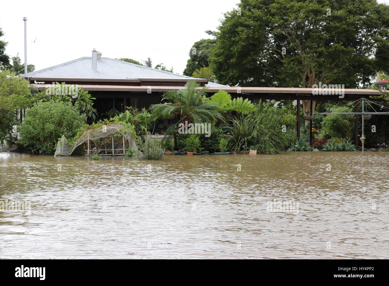 Cyclone Debbie - Northern NSW Flooding Stock Photo - Alamy