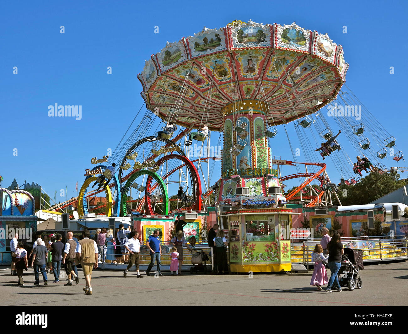 Funfair rides hi-res stock photography and images - Alamy