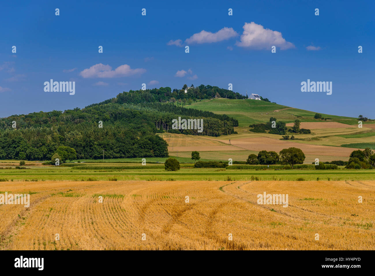 Germany, Baden-WÃ¼rttemberg, Upper Danube, Baar, Geisingen, landscape ...