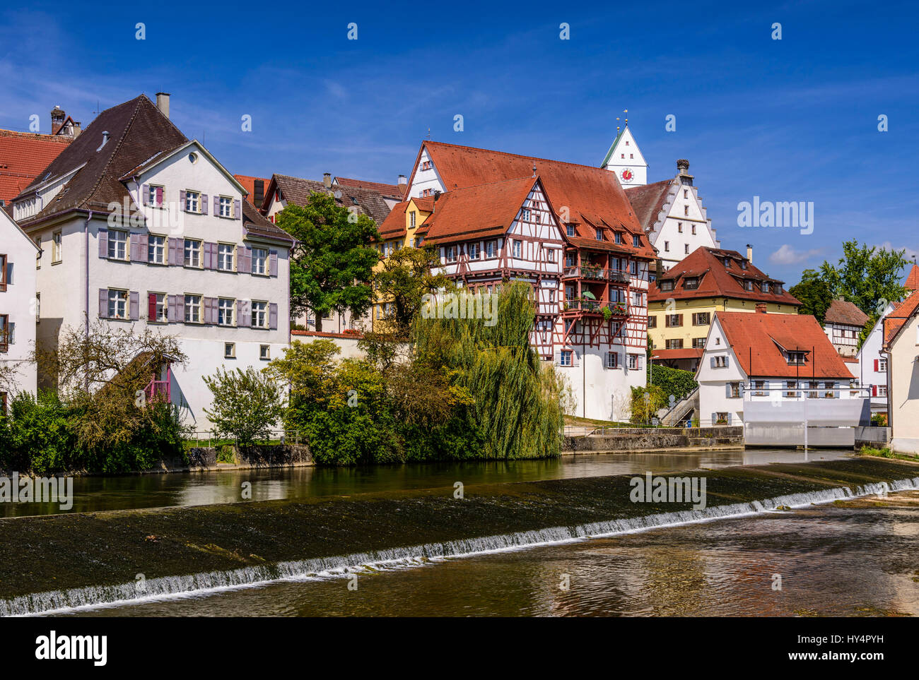 Germany, Baden-WÃ¼rttemberg, Swabian Alps, Upper Danube, Riedlingen ...