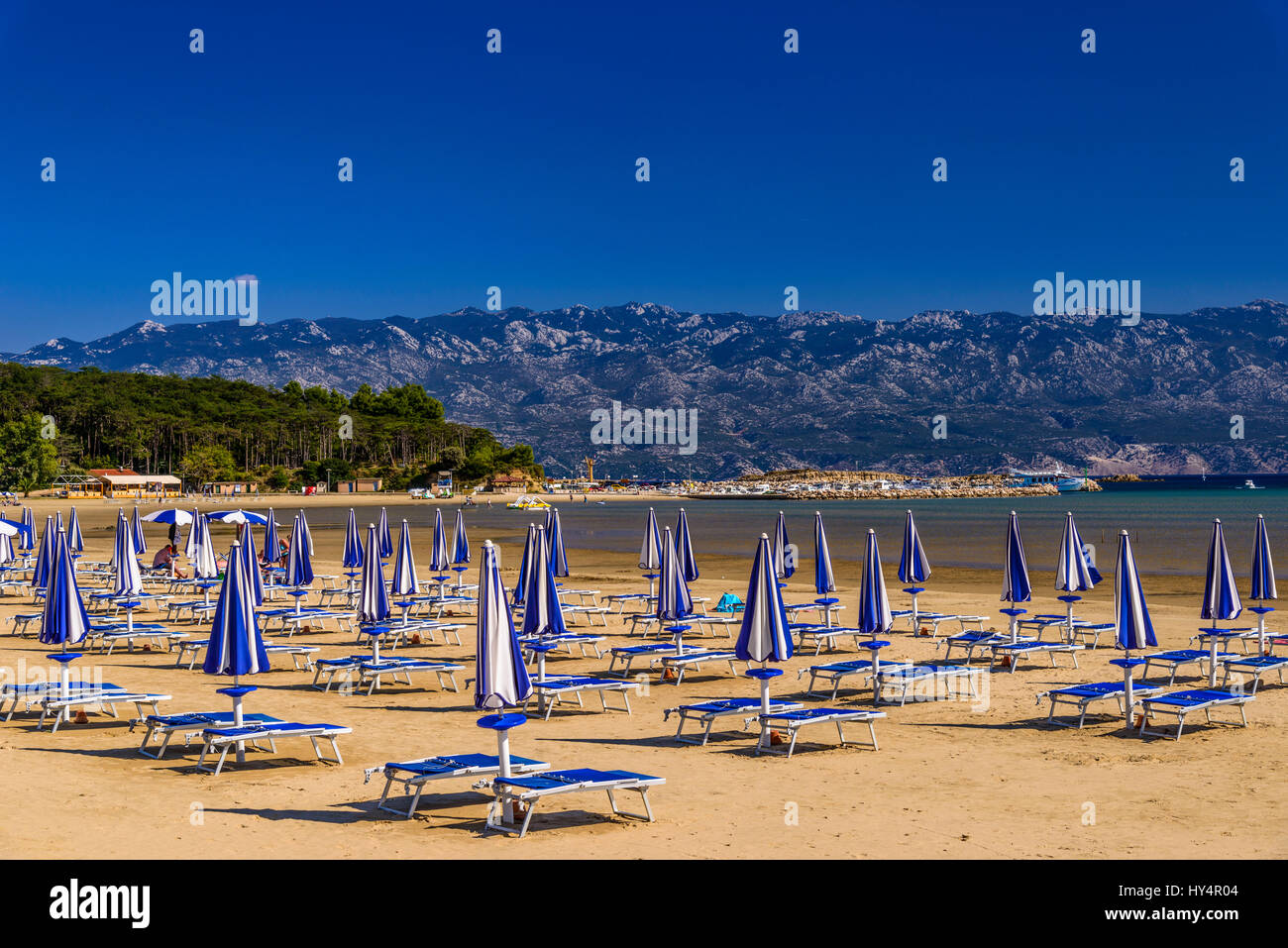 Rajska beach croatia hi-res stock photography and images - Alamy