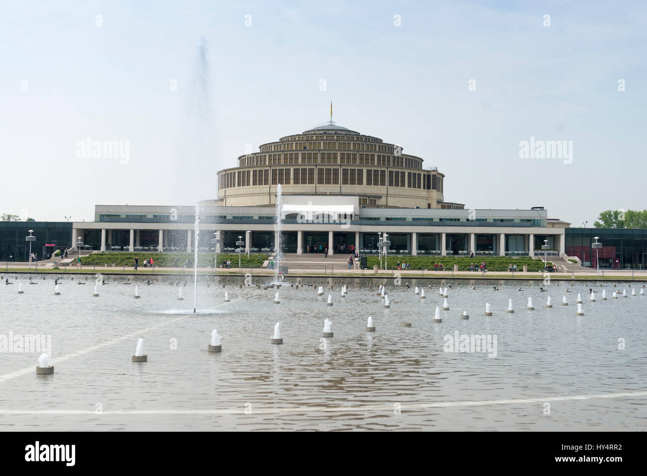 Poland, Wroclaw, Breslau, the Breslau Centennial Hall, built in 1911 ...