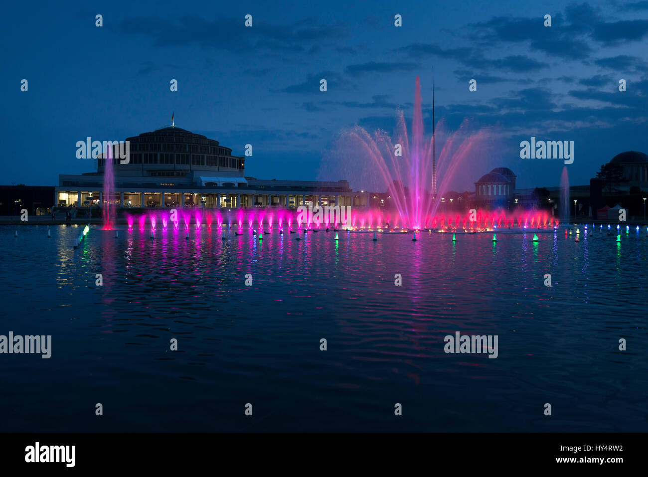 Poland, Wroclaw, Breslau, the Breslau Centennial Hall, built in 1911 ...