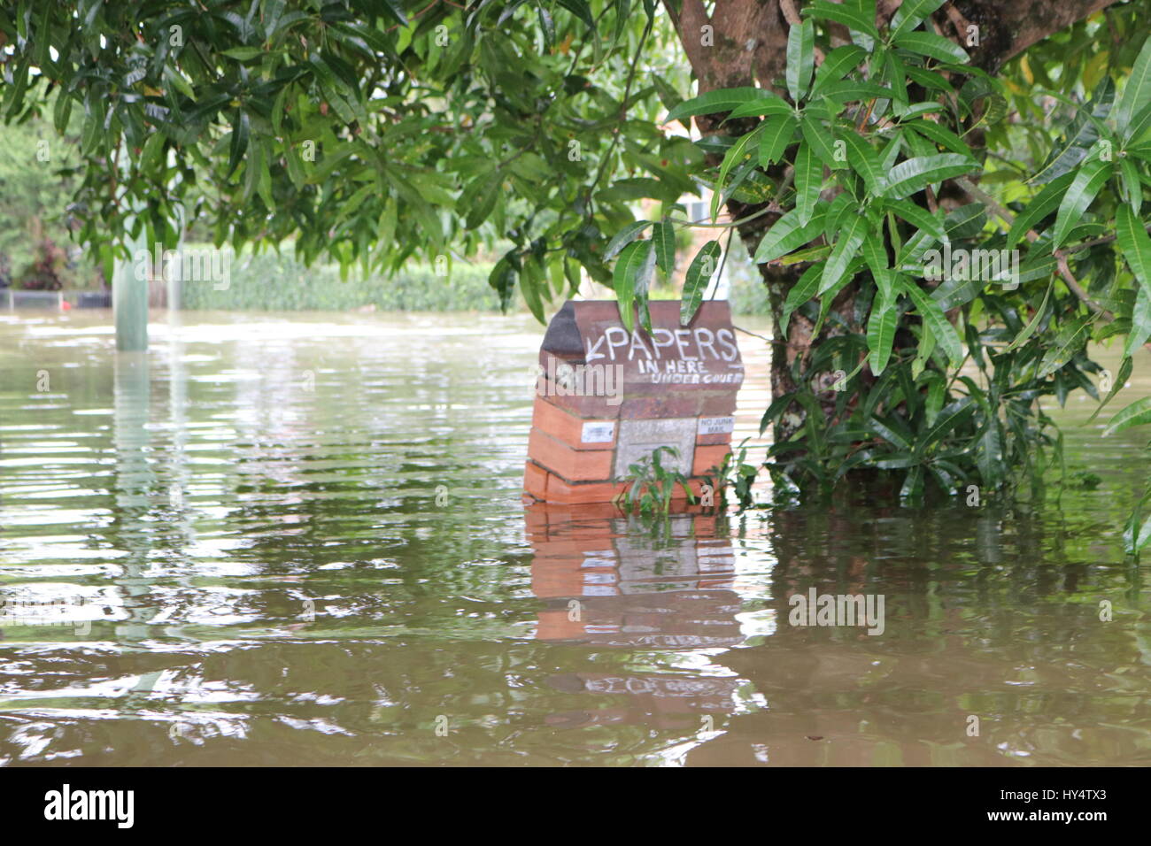 Cyclone Debbie - Northern NSW Flooding Stock Photo - Alamy