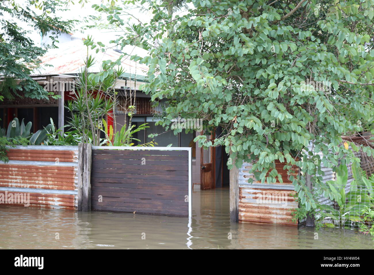 Cyclone Debbie - Northern NSW Flooding Stock Photo - Alamy
