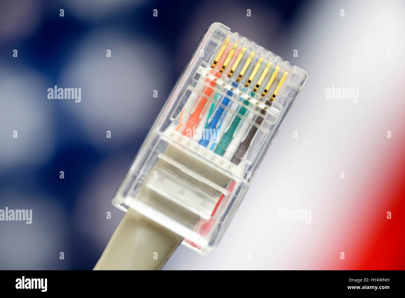 Netzwerkkabel hi-res stock photography and images - Alamy