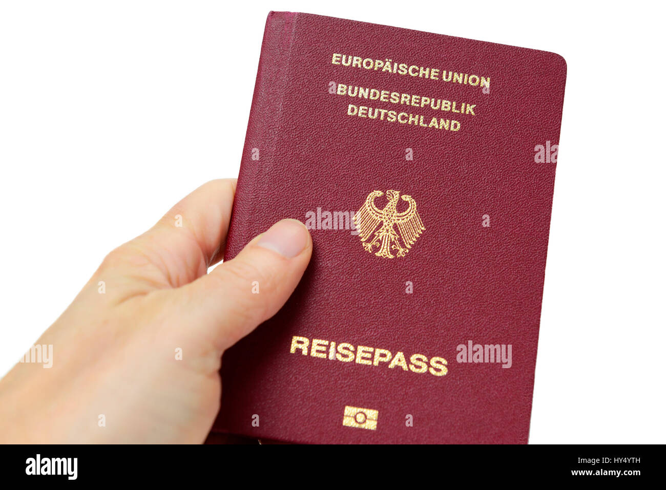 German passport, Deutscher Reisepass Stock Photo - Alamy