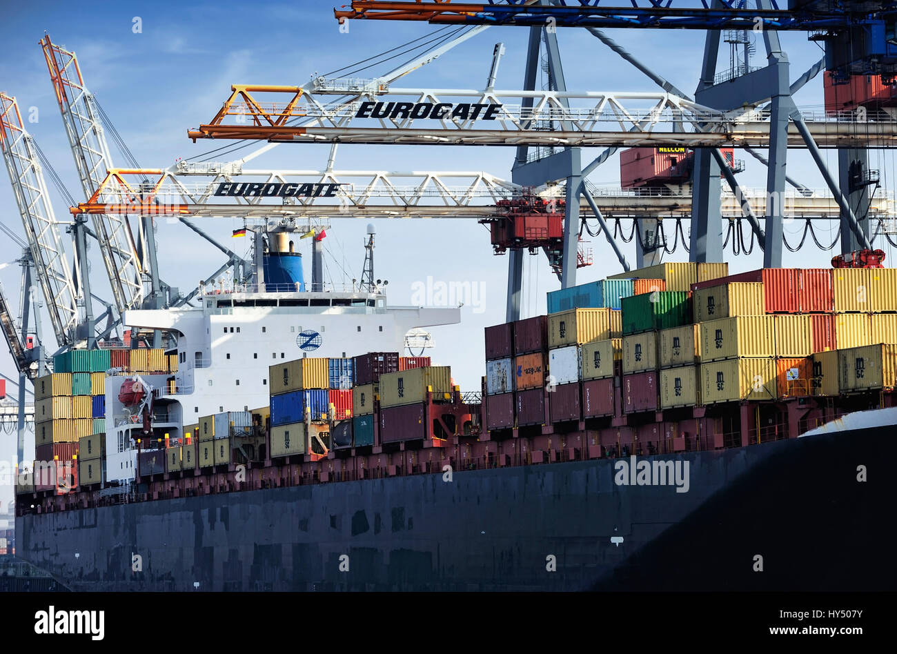 Containerterminal eurogate hi-res stock photography and images - Alamy
