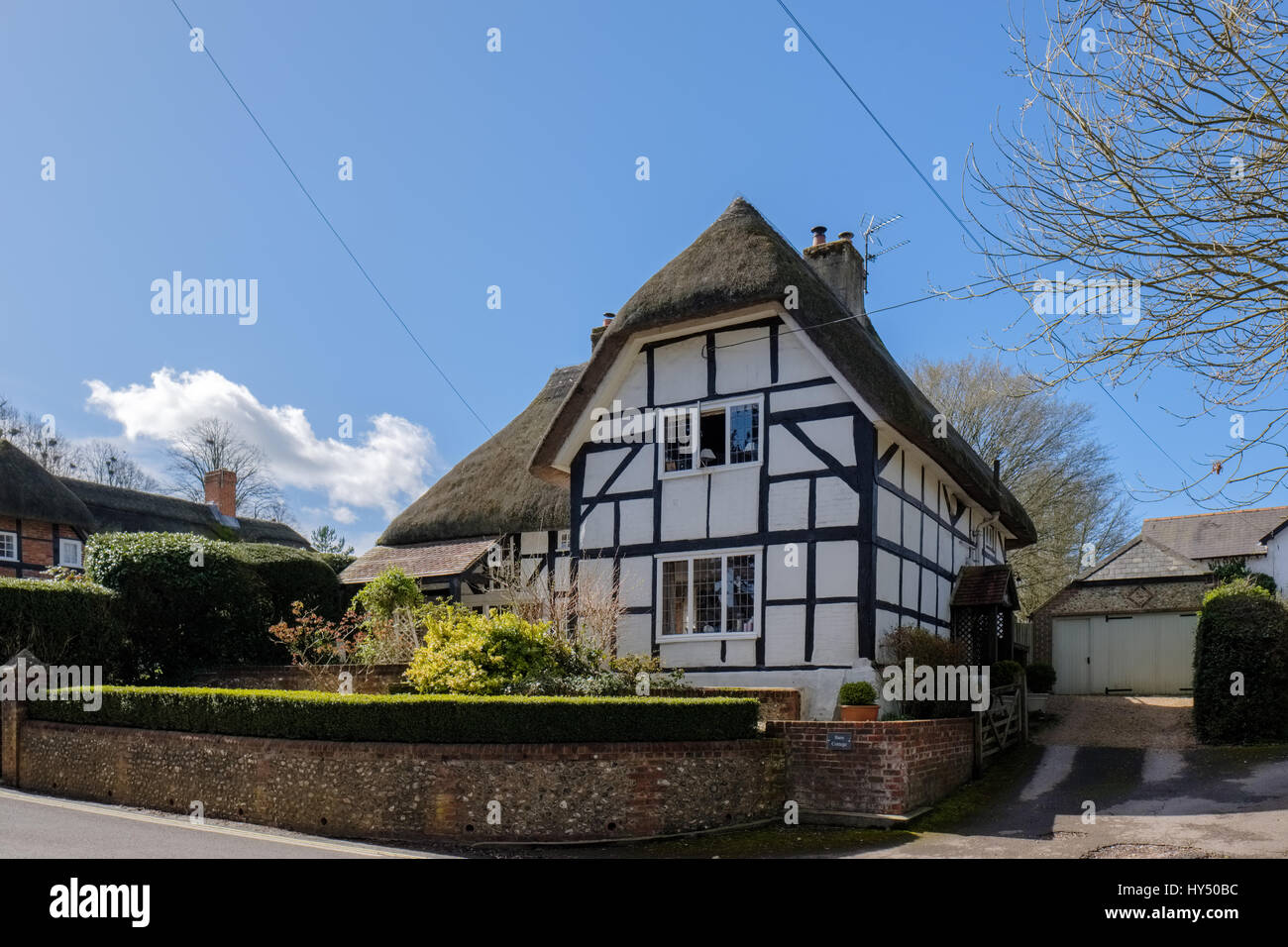 Micheldever village hi-res stock photography and images - Alamy