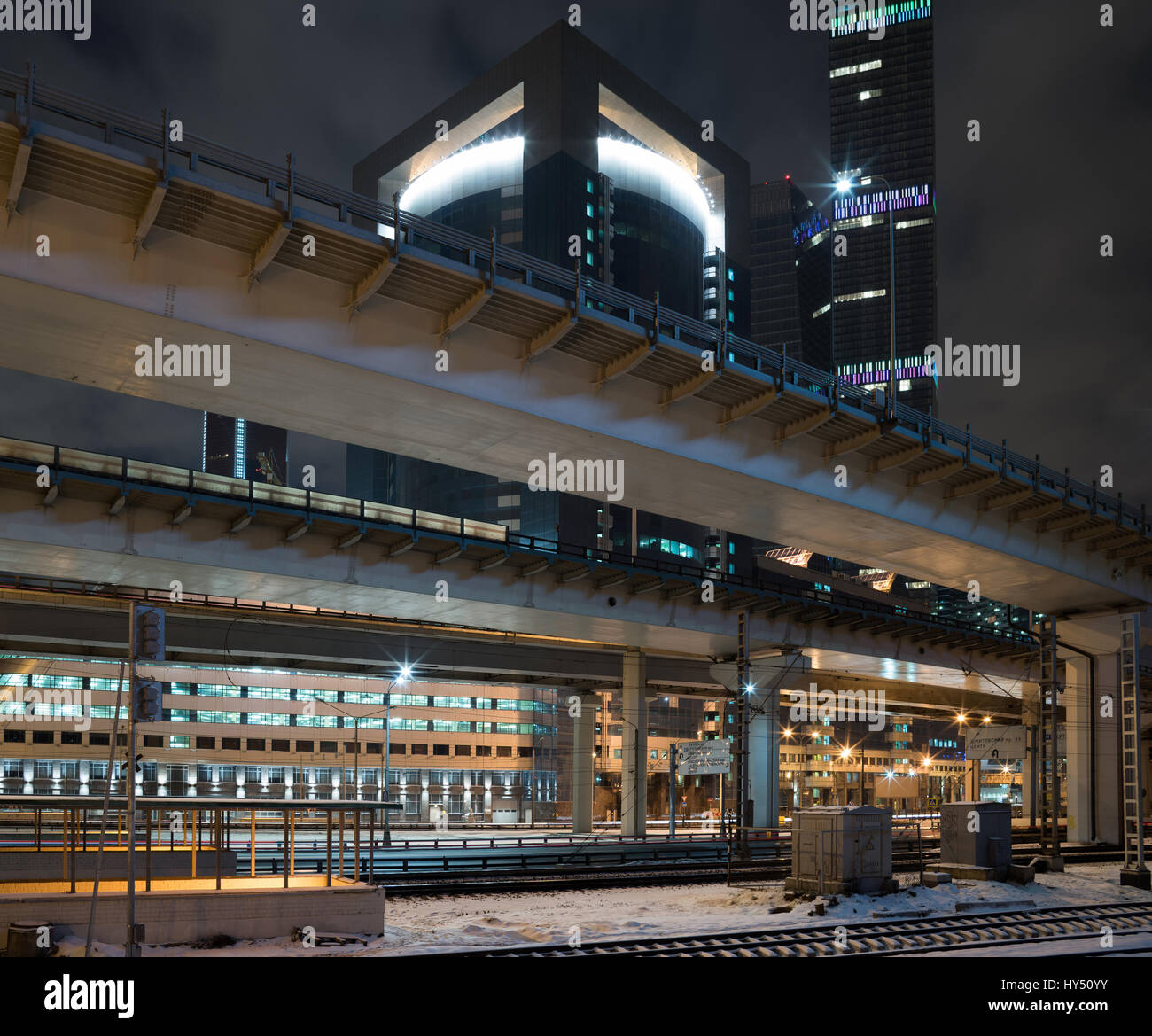 Bridged rotary interchange hi-res stock photography and images - Alamy