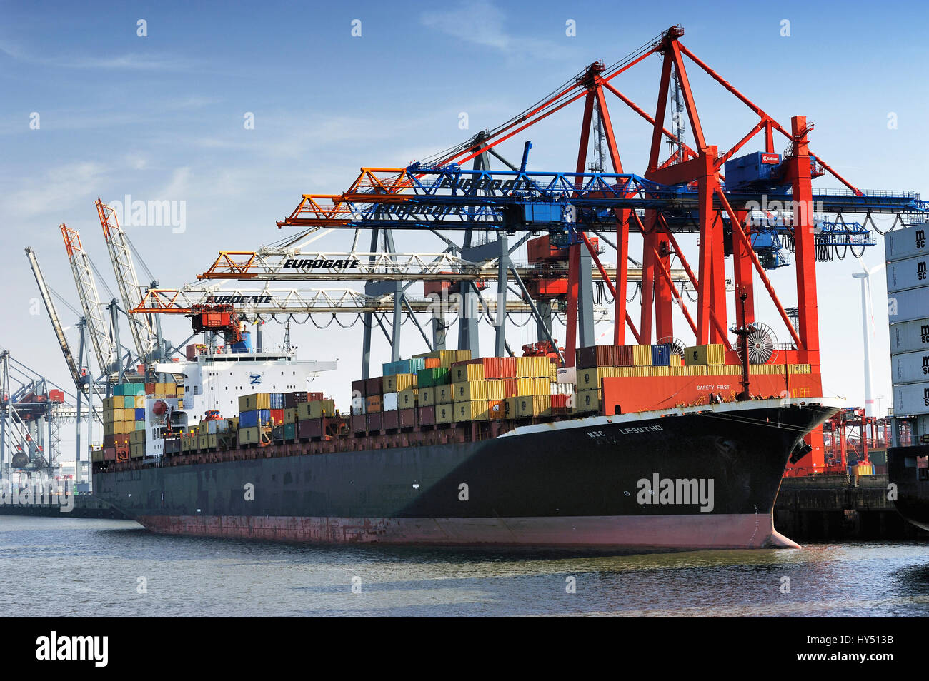 Eurogate container terminal hi-res stock photography and images - Alamy