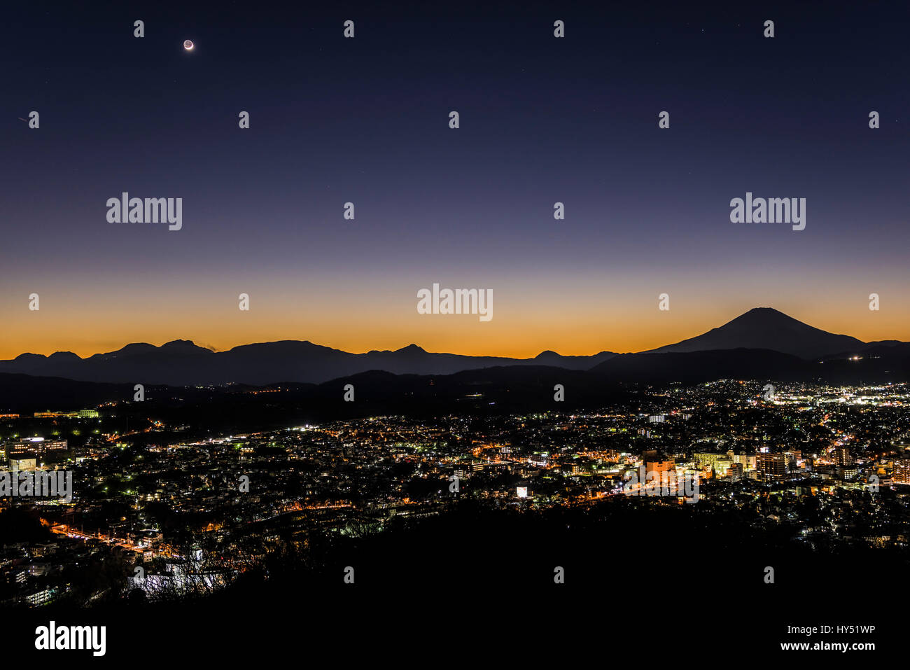 Mt.Fuji view from Mt.Kobo, Hadano City, Kanagawa Prefecture, Japan ...