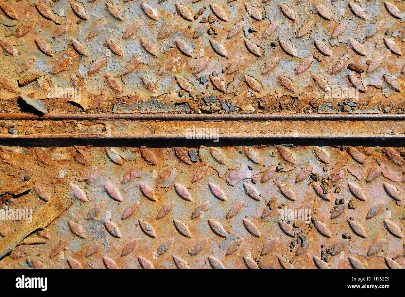 Structure, rusty iron plate, Struktur, rostige Eisenplatte Stock Photo ...