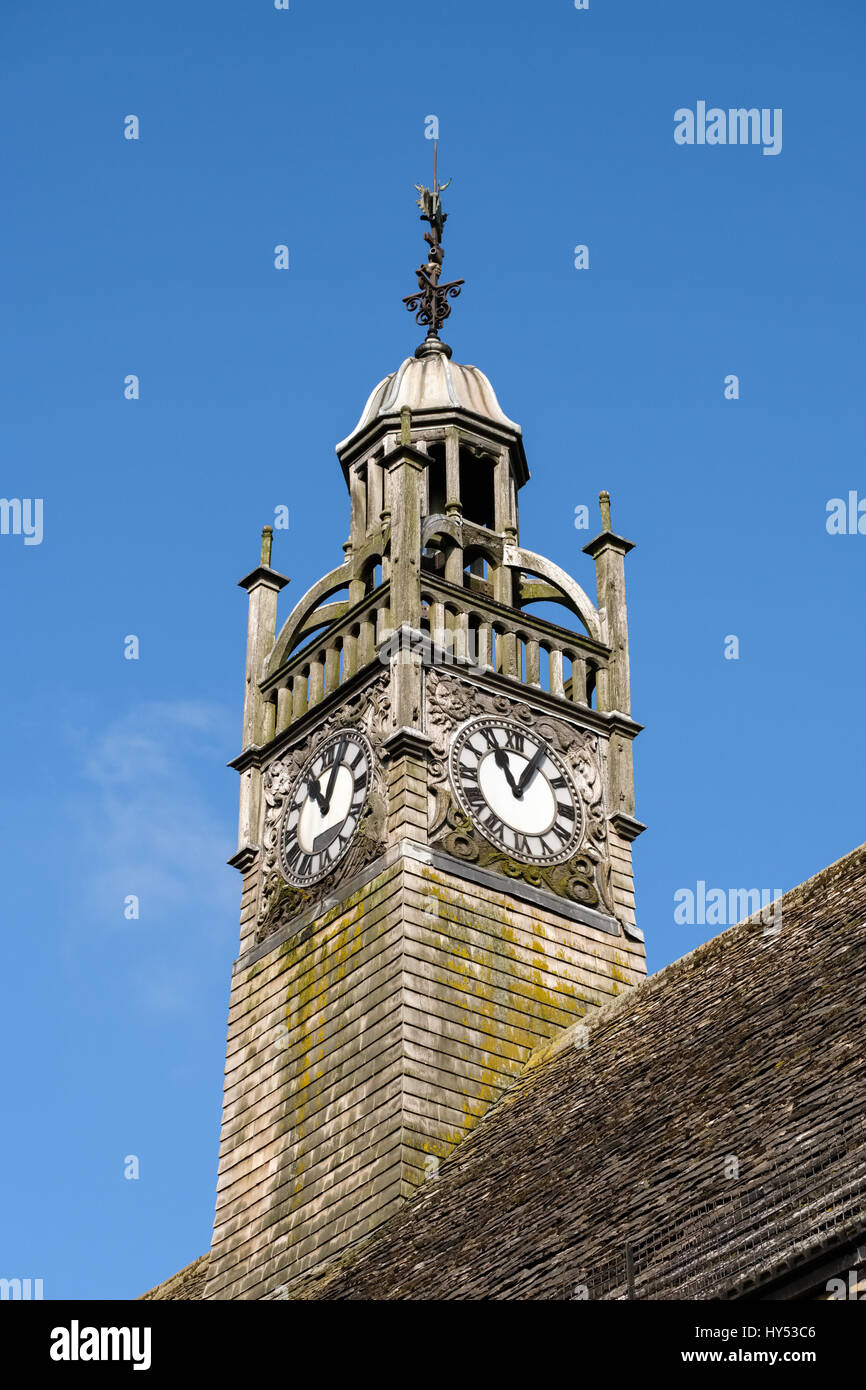 Wooden Tower in Moreton-in-Marsh Stock Photo - Alamy