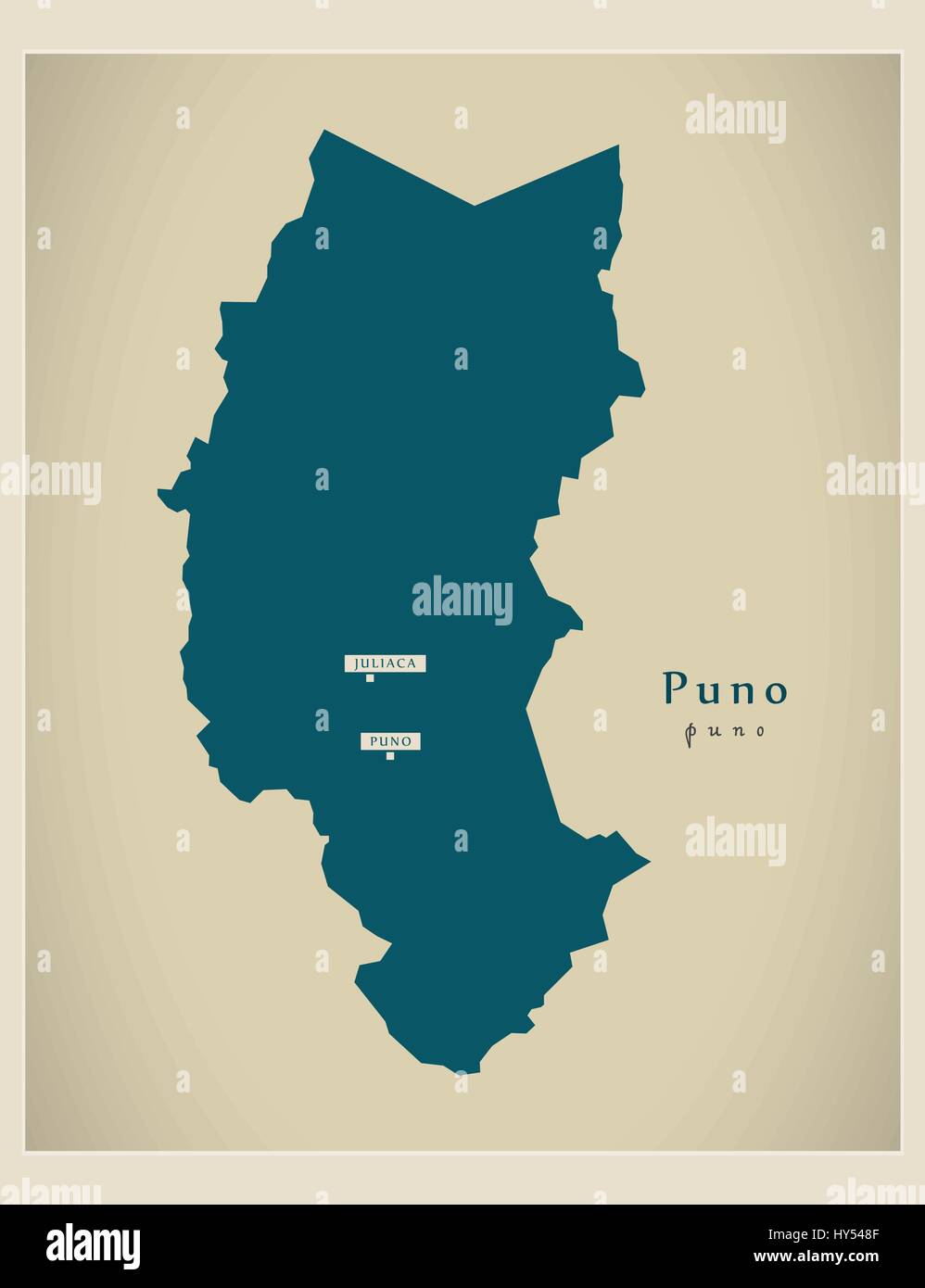 Shape puno region peru hi-res stock photography and images - Alamy