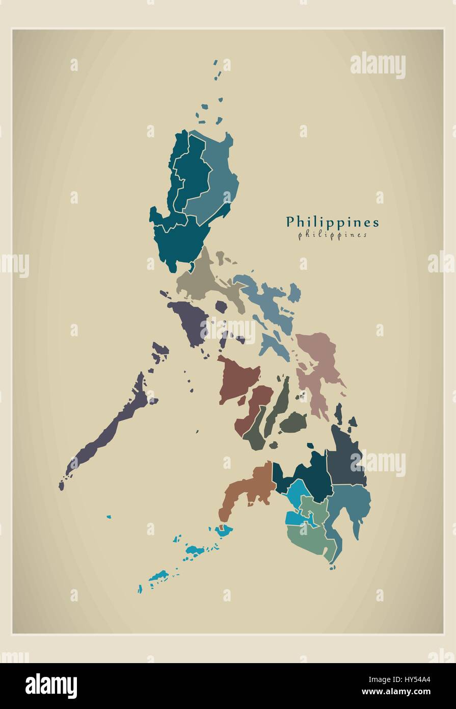 Manila region Stock Vector Images - Alamy