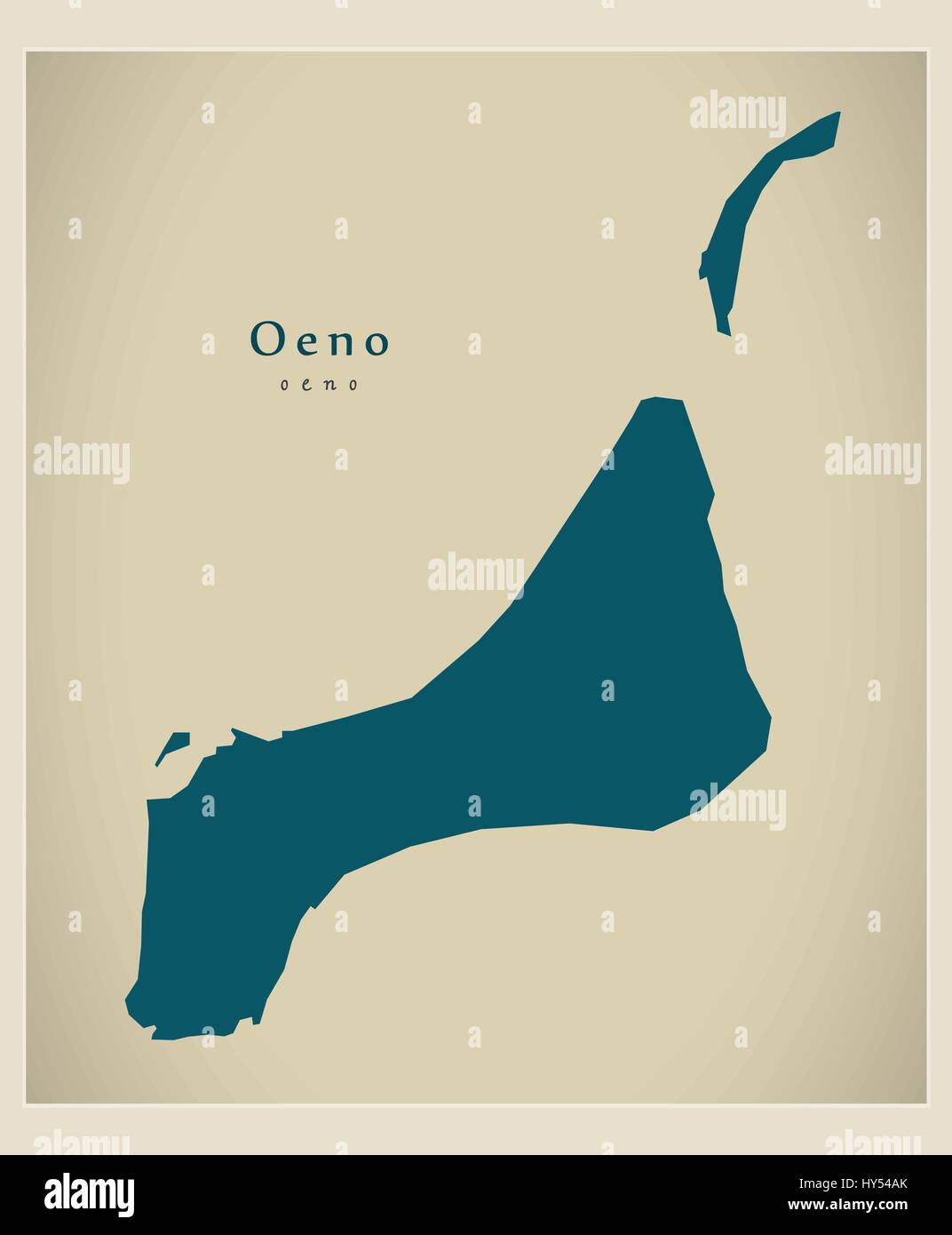 Oeno islands Stock Vector Images - Alamy
