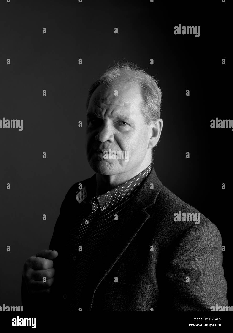 Erwin James at the The Oldie Literary Lunch 13-12-16 Stock Photo - Alamy