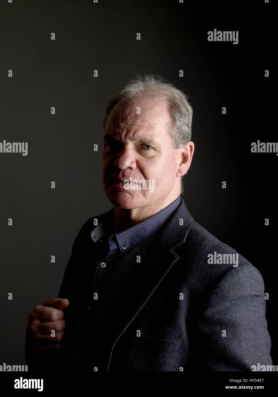 Erwin James at the The Oldie Literary Lunch 13-12-16 Stock Photo - Alamy