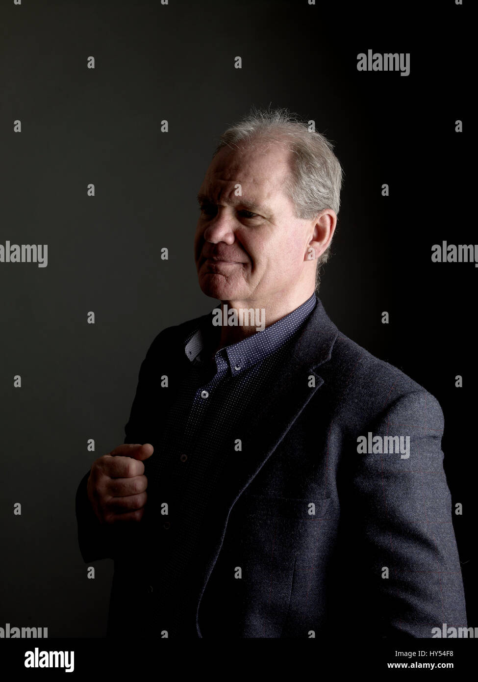 Erwin James at the The Oldie Literary Lunch 13-12-16 Stock Photo - Alamy