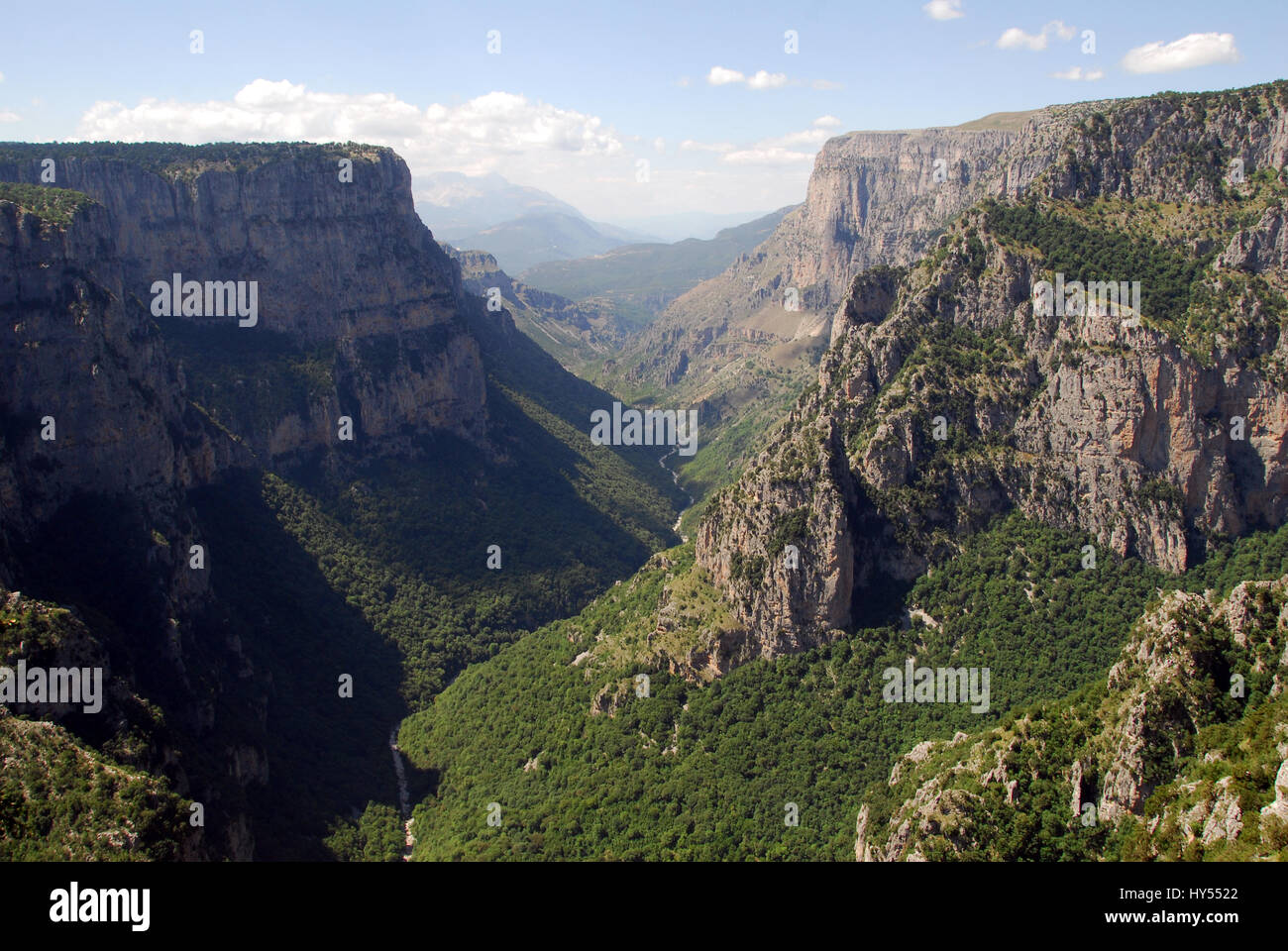 The giant stone steps of Vradeto village and the Beloi viewpoint 0f ...