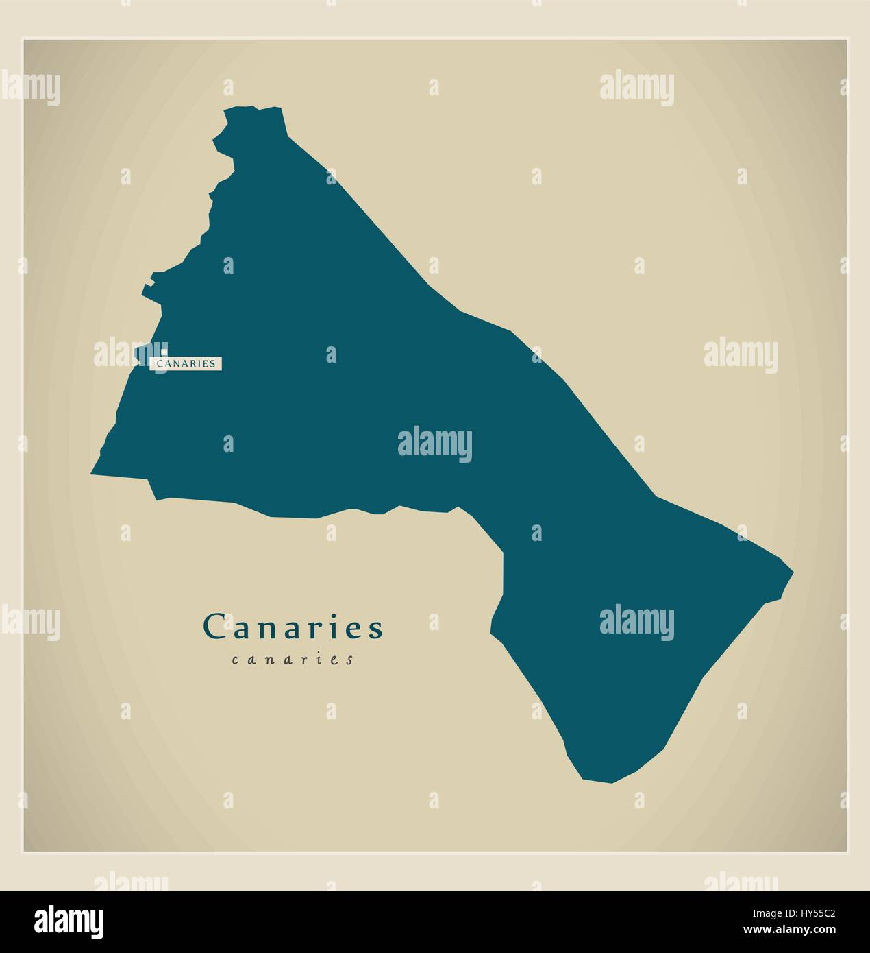 Canaries map hi-res stock photography and images - Alamy