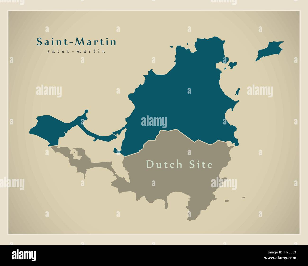 Map of martin Stock Vector Images - Alamy