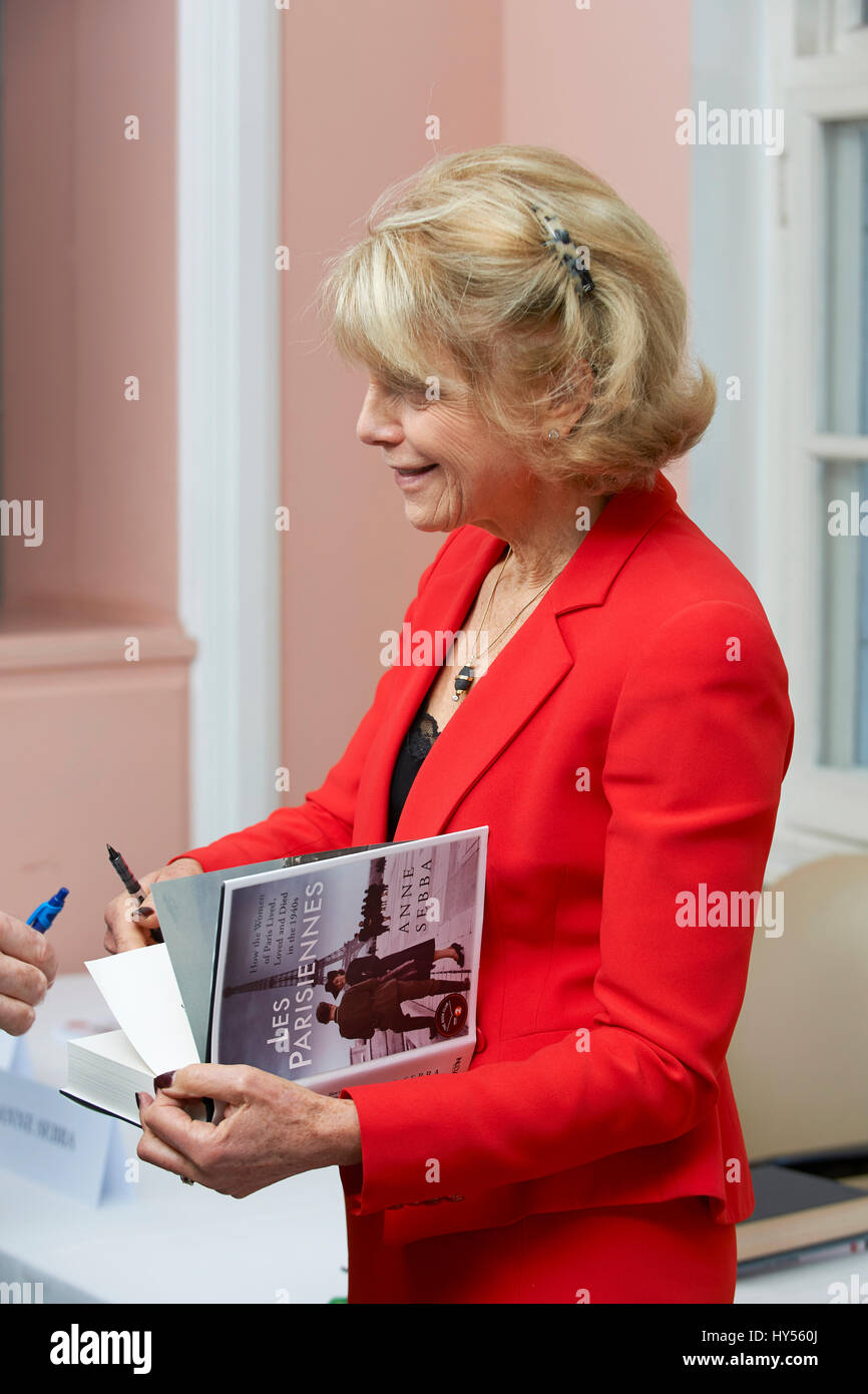 Anna Sebba at the Oldie Literary Lunch Stock Photo - Alamy