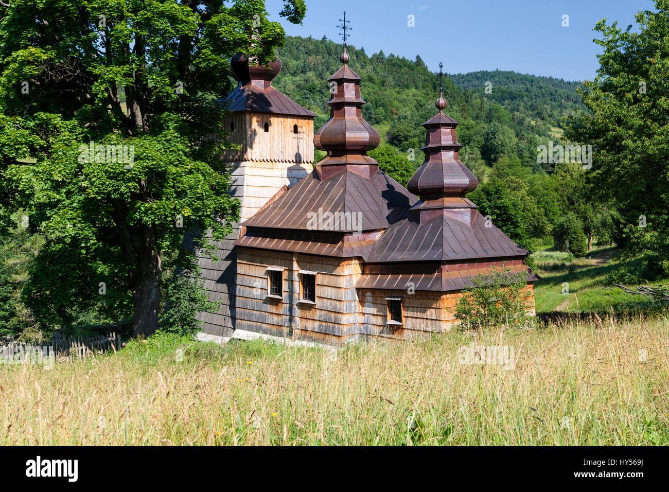 Dubne, Greek-Catholic Church of Sts. Michael the Archangel, Poland ...