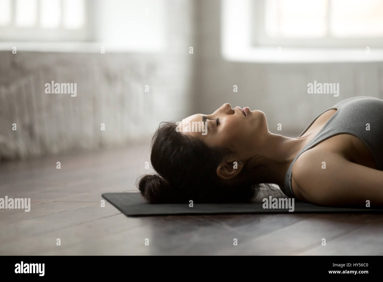 Corpse pose hi-res stock photography and images - Alamy