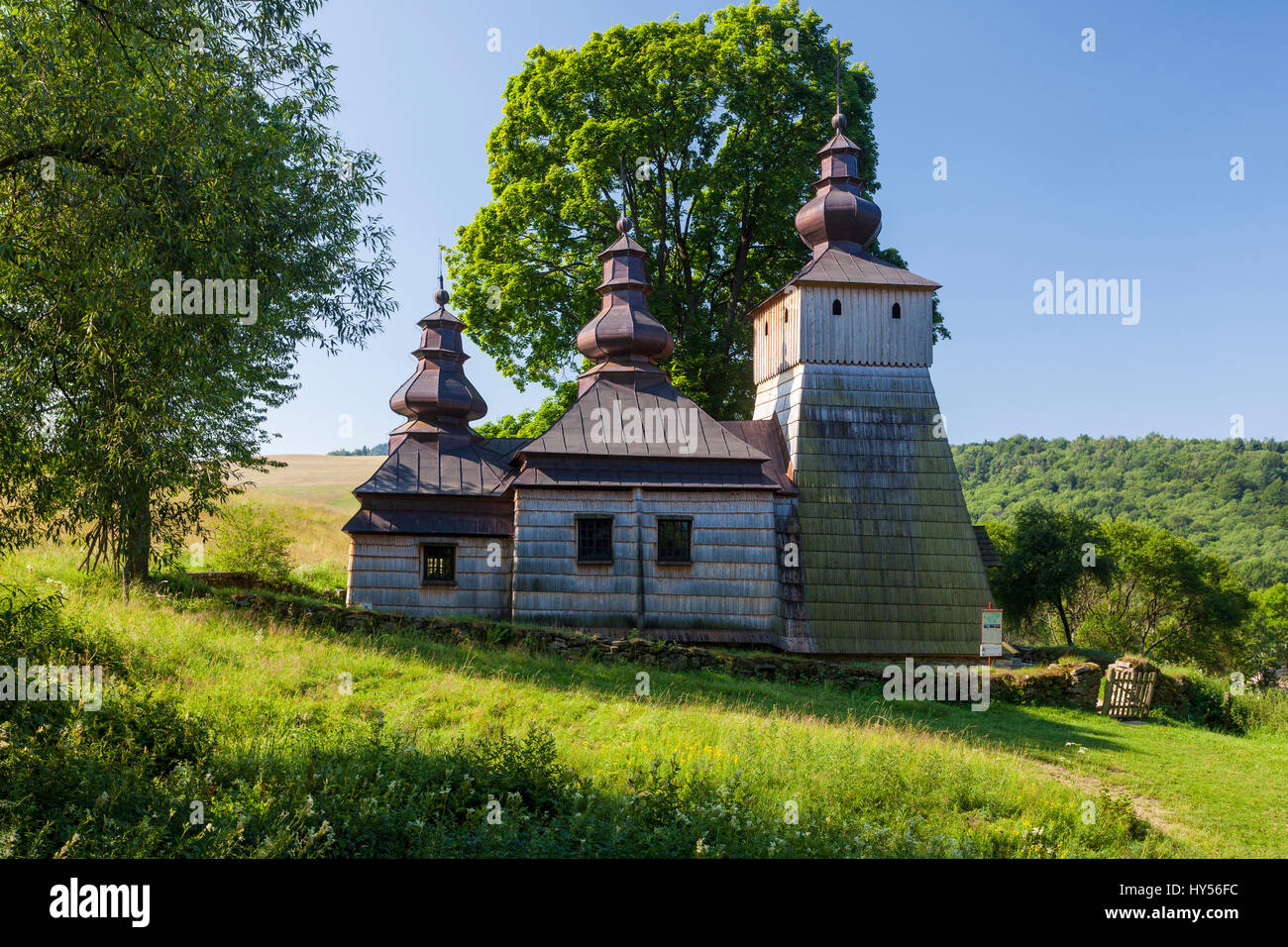Dubne, Greek-Catholic Church of Sts. Michael the Archangel, Poland ...