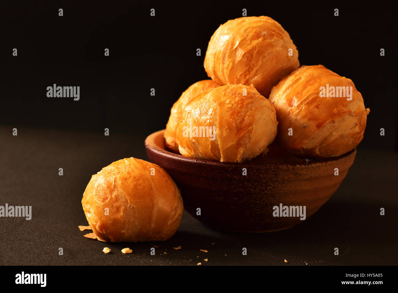 Penang Biscuits Tau Sar Piah Stock Photo - Alamy