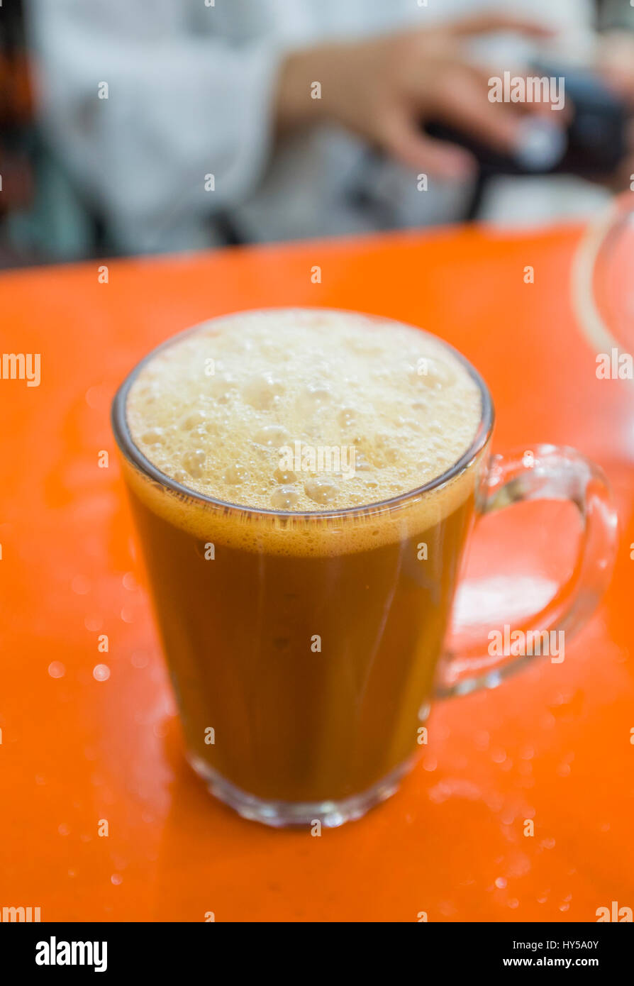 Malaysian milky coffee, commonly served in Indian cafes in this country ...