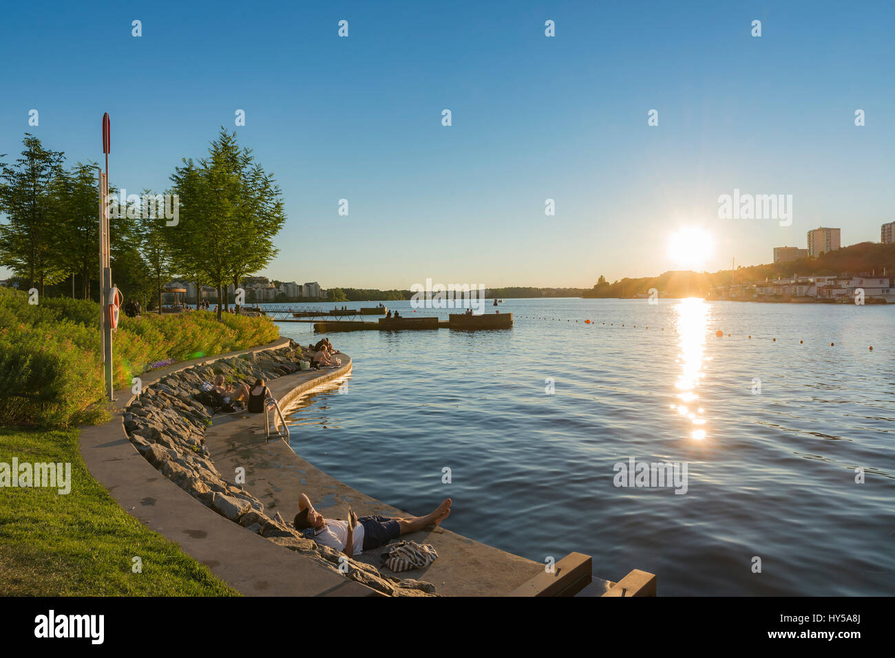 Hornsbergs strand hi-res stock photography and images - Alamy