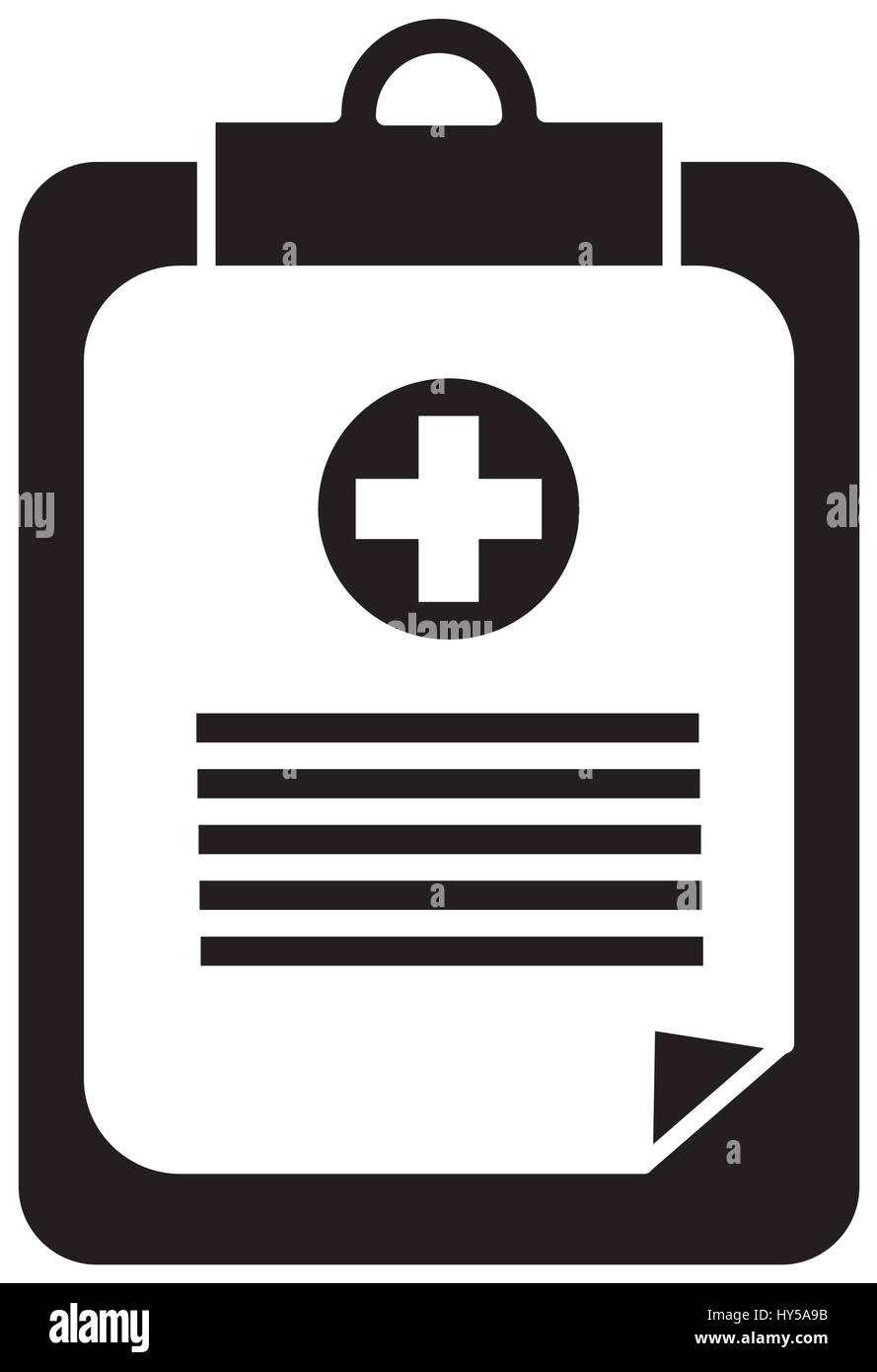 contour hospital prescription pad icon Stock Vector Image & Art - Alamy