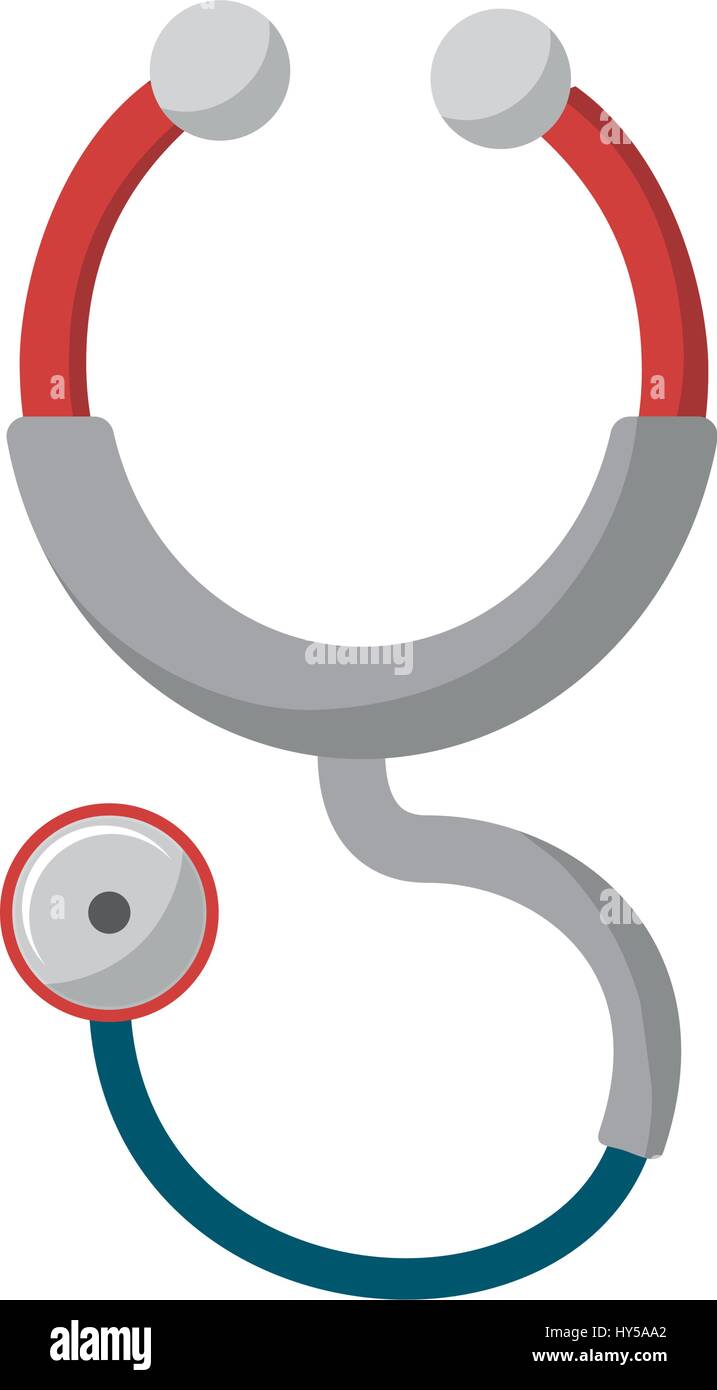 red stethoscope medical tool revision Stock Vector Image & Art - Alamy
