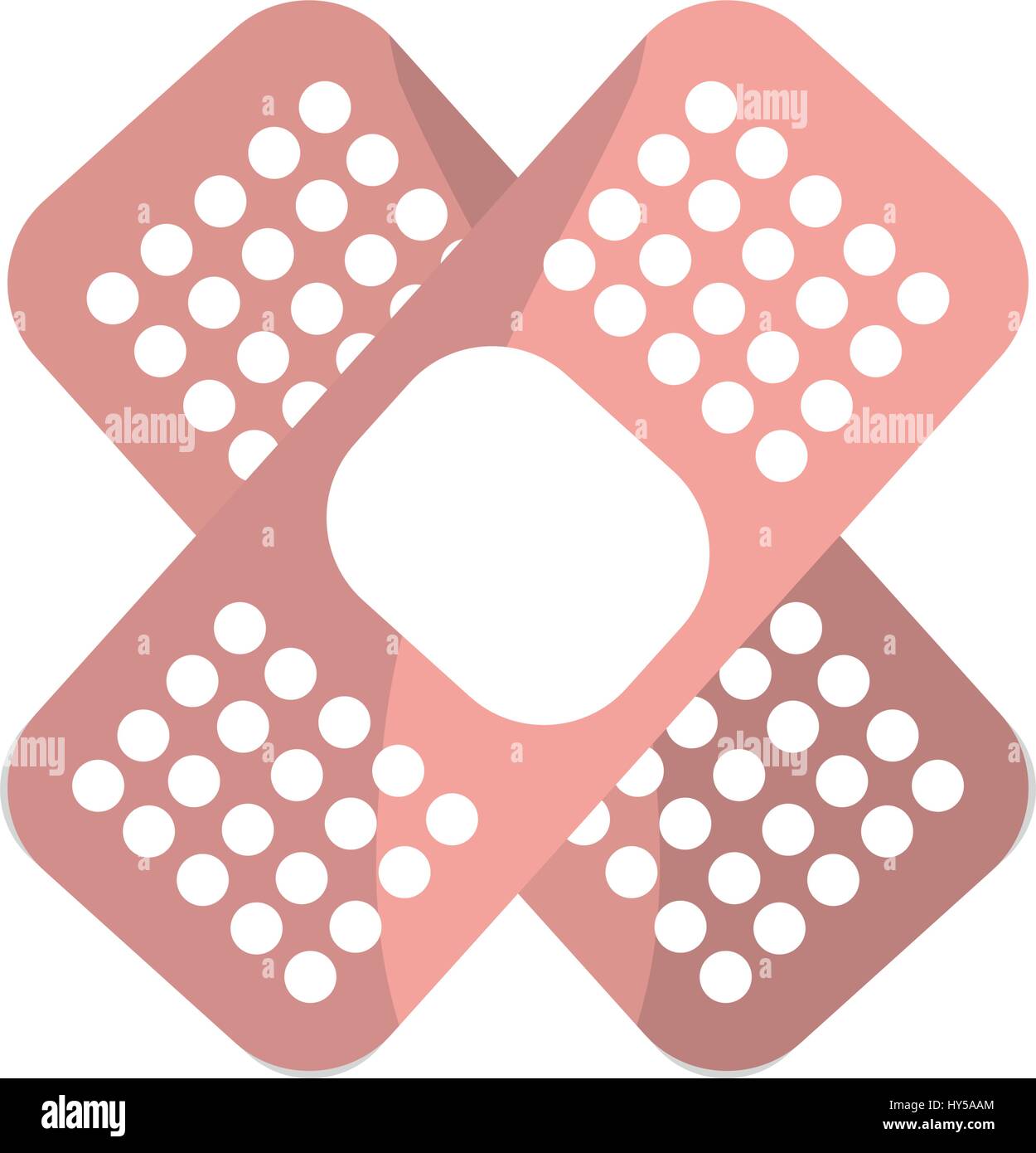 Pink band aid Stock Vector Images - Alamy