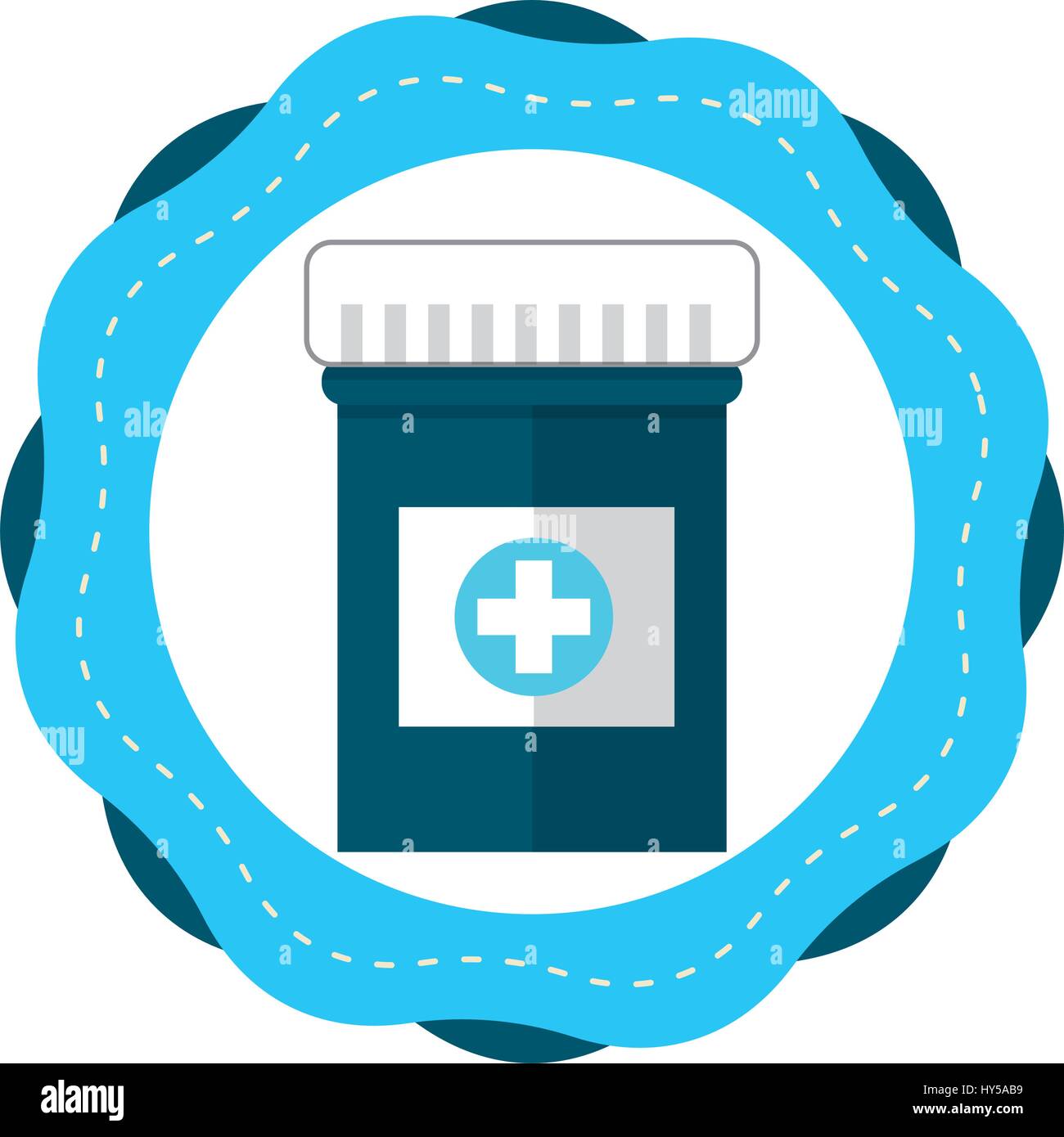 Sticker medical care drugs treatment hi-res stock photography and ...