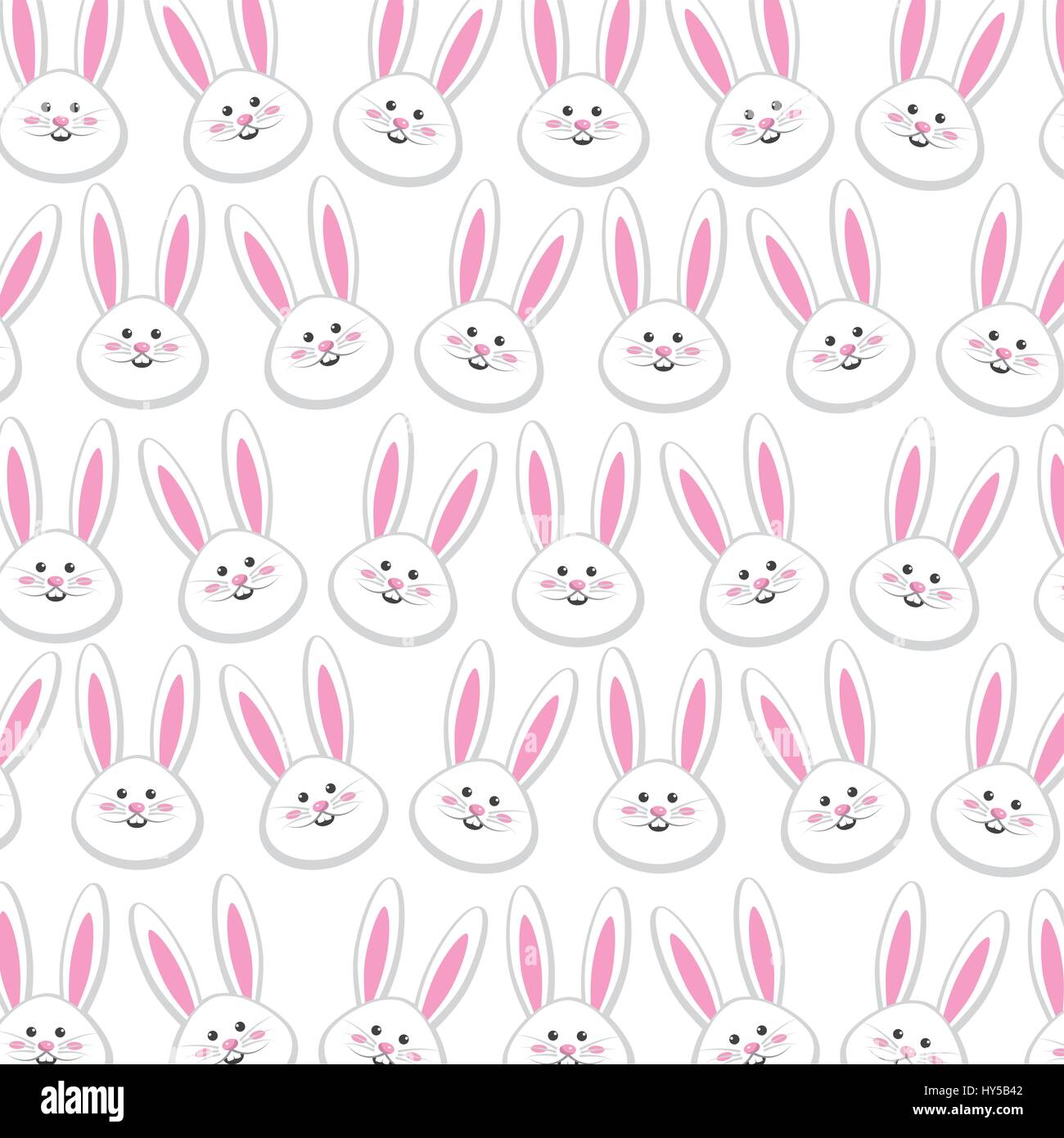 rabbit easter background decoration design Stock Vector Image & Art - Alamy