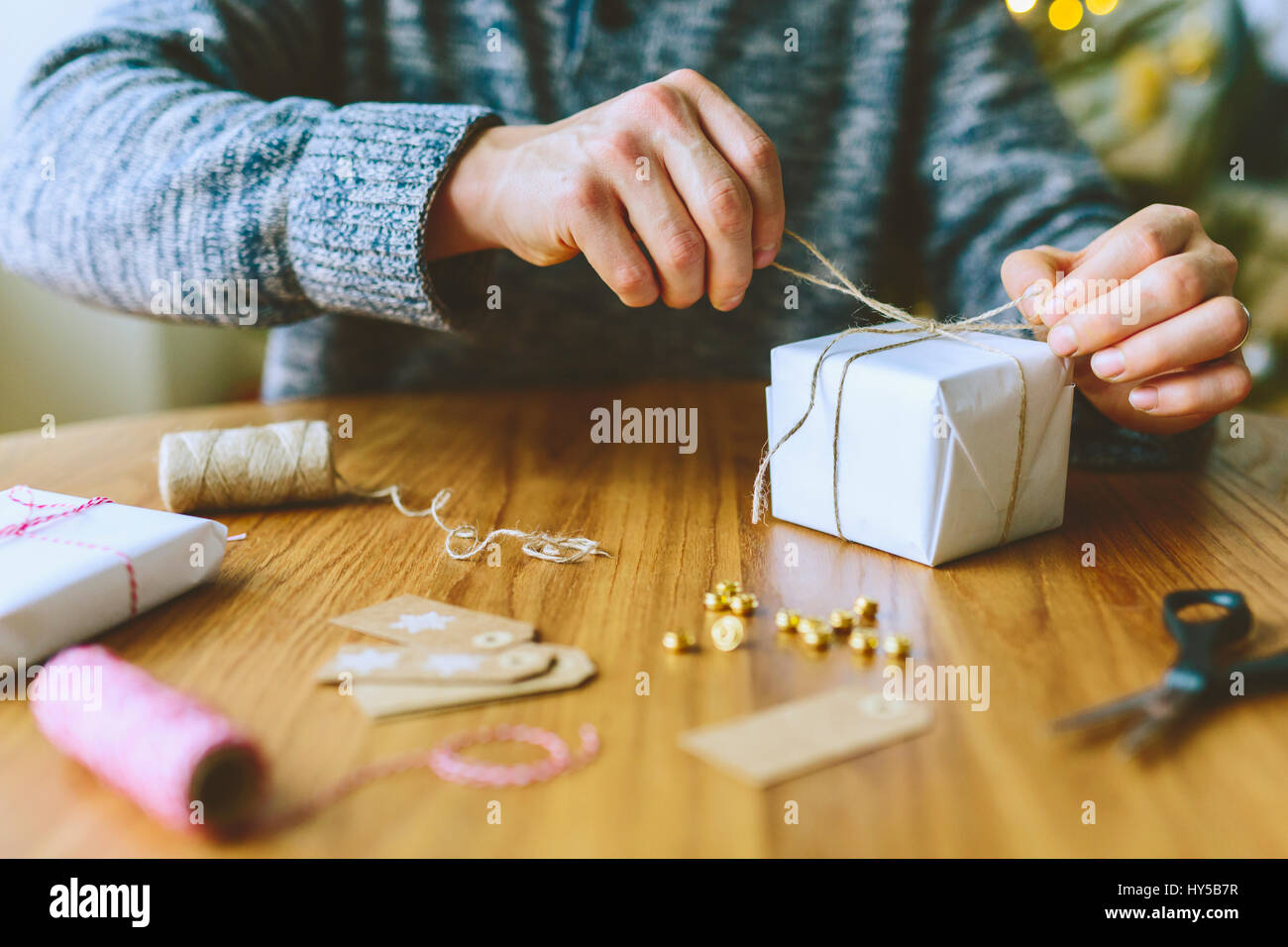 Wrapping hi-res stock photography and images - Alamy