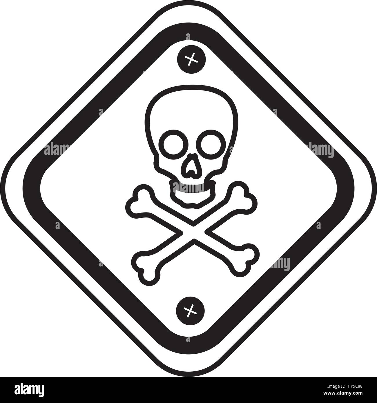diamond caution sign icon vector illustration design Stock Vector Image ...