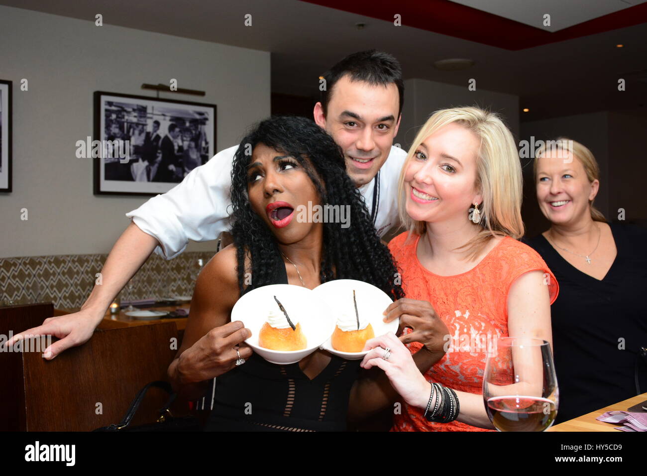 Beth Jones hosts an intimate VIP dinner with a group of celebrity ...