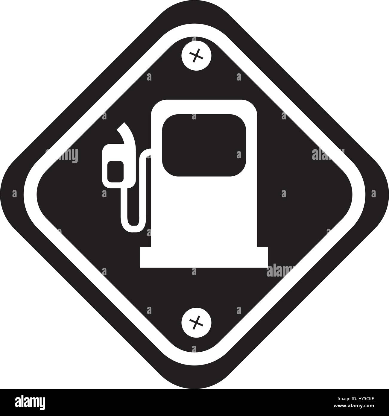 diamond caution sign icon vector illustration design Stock Vector Image ...