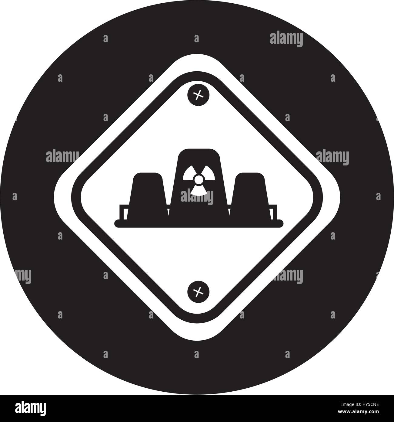 diamond caution sign icon vector illustration design Stock Vector Image ...