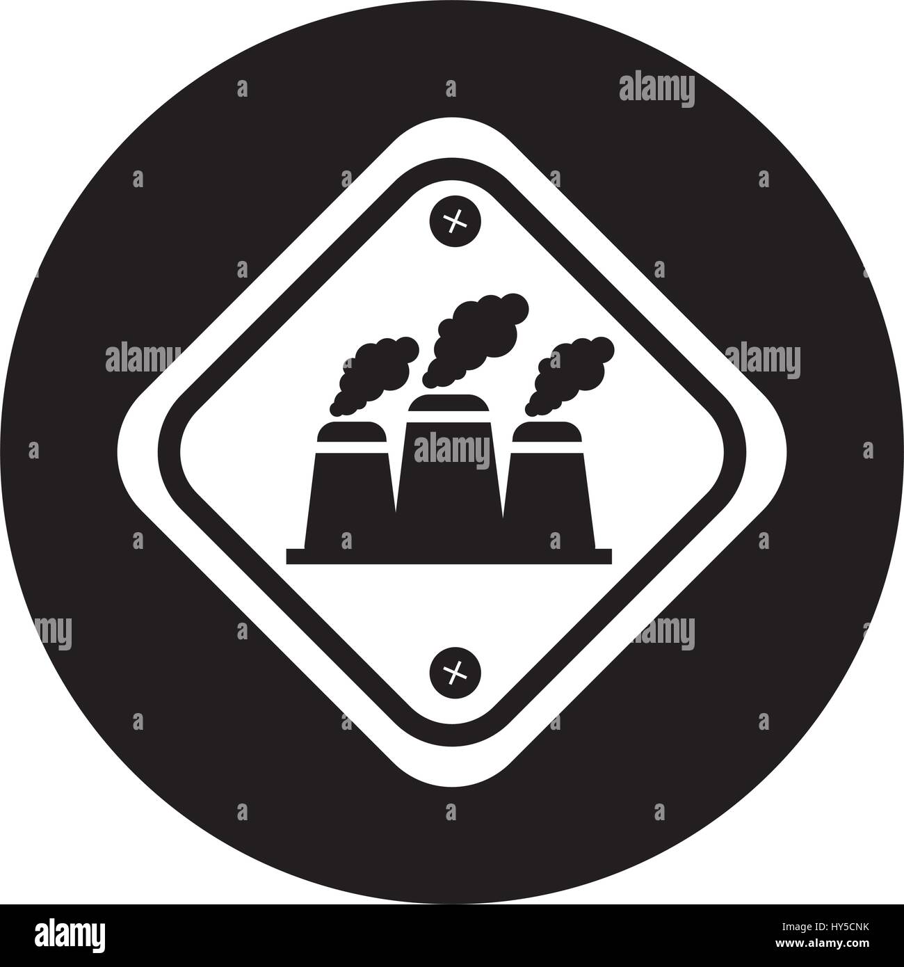 diamond caution sign icon vector illustration design Stock Vector Image ...